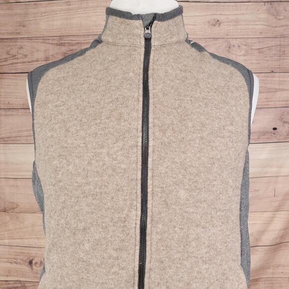 Greyson | Jackets & Coats | Greyson Vest Mens Medium Gray Beige Wool ...